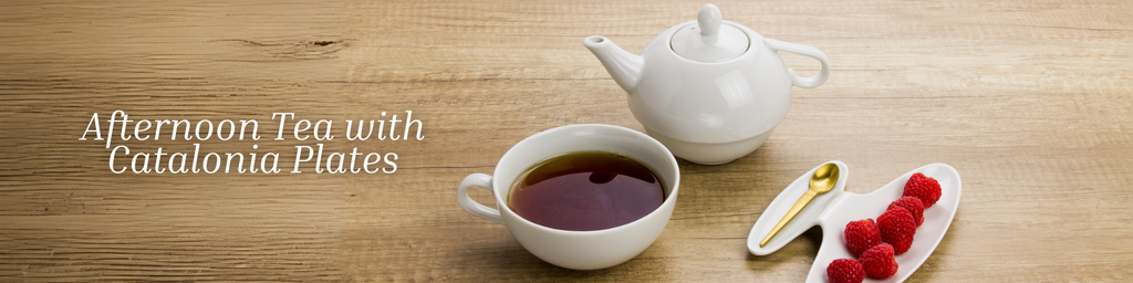 Elegant Tableware for a Perfect Tea Experience | Catalonia Plates