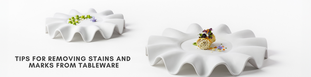 Tips for Removing Stains and Marks from Tableware – Catalonia Plates