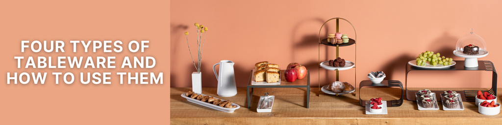 The 4 Essential Types of Tableware and How to Use Them – Catalonia Plates