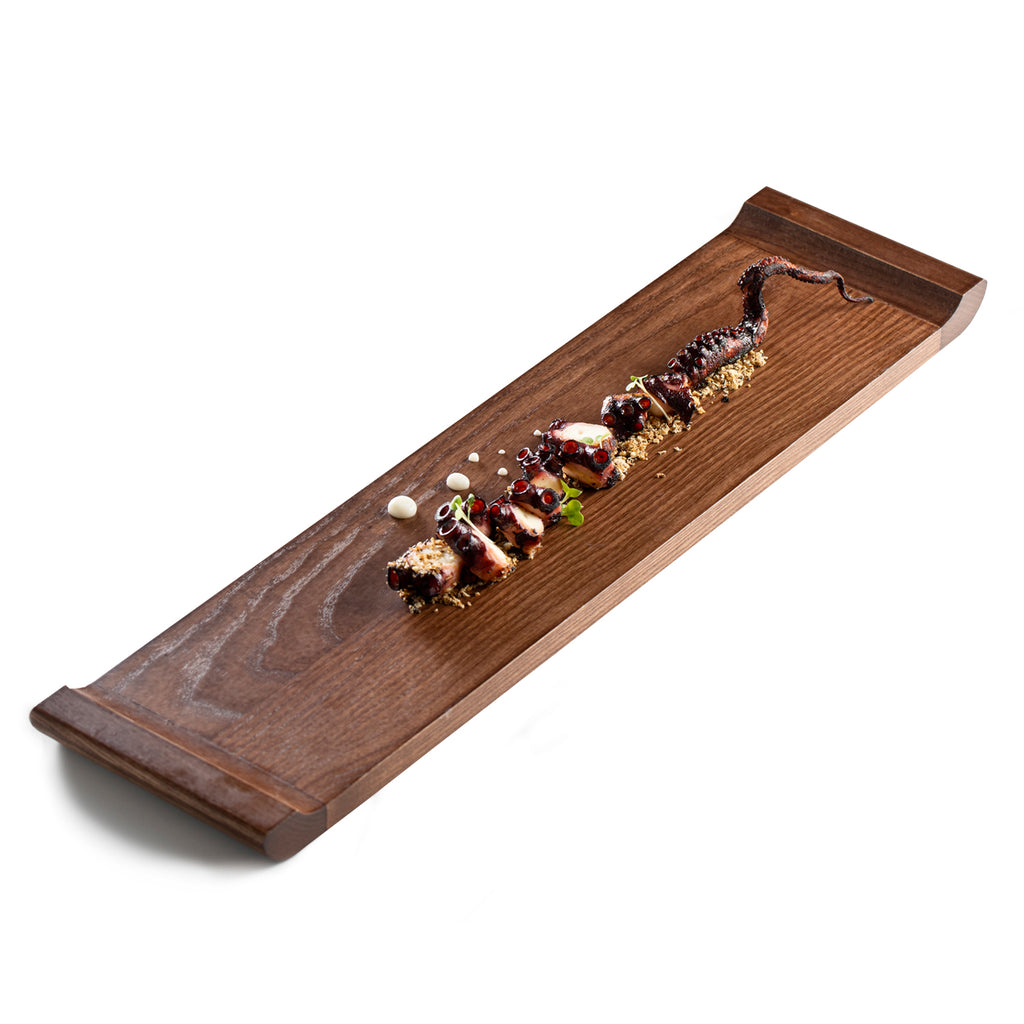 WAVE TRAY CURVED HANDLE 53X13CM – Catalonia Plates