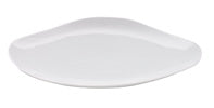 WAVE OVAL FLAT PLATE 18X12CM – Catalonia Plates