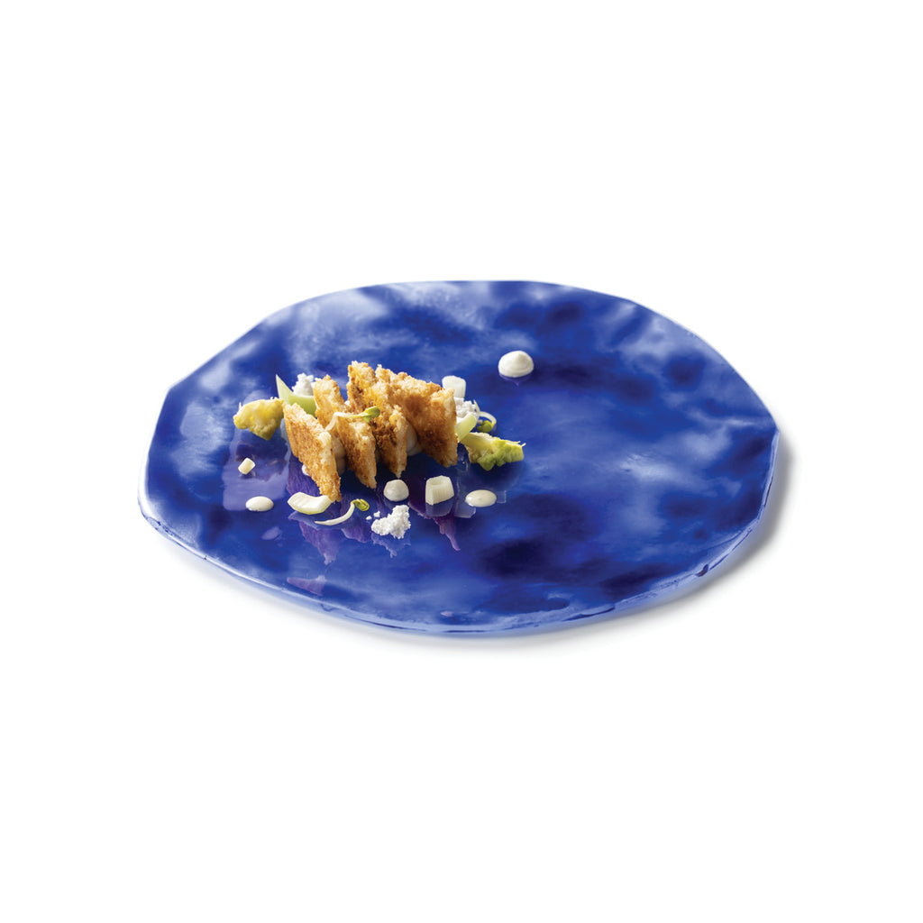 INDIGO GLASS PLATE 23CM – Catalonia Plates